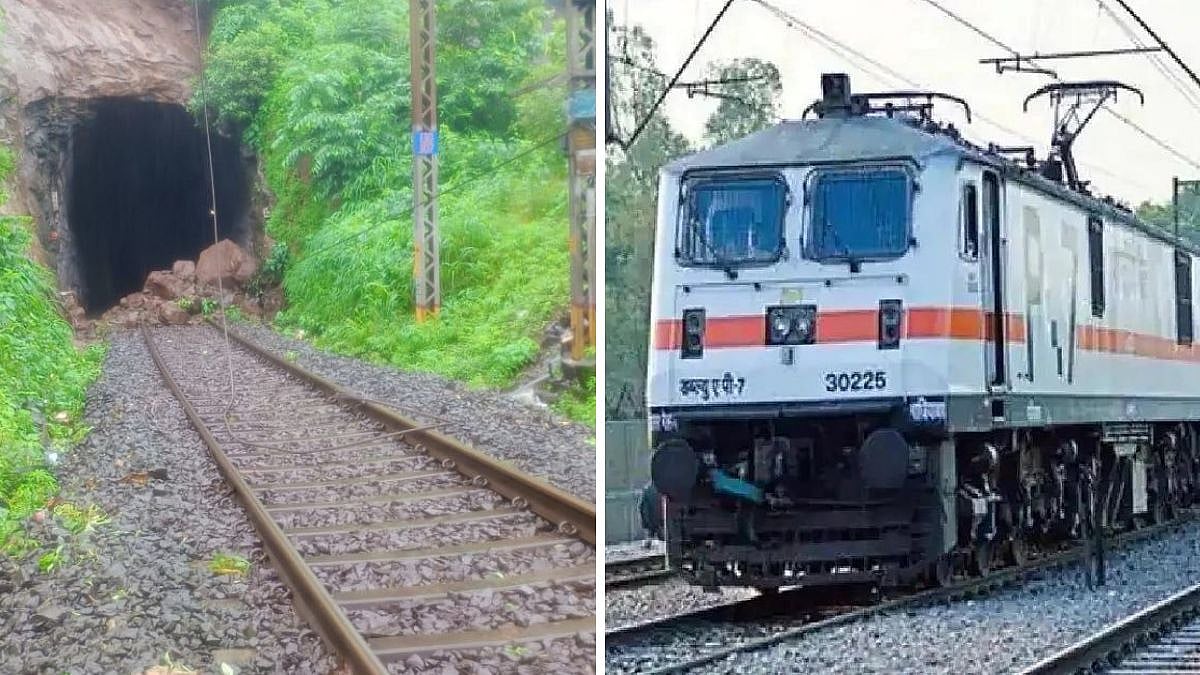 Mumbai: Boulders Fell On Railway Tracks Between Kasara & Igatpuri, CR Says 'No Impact On Rail ...